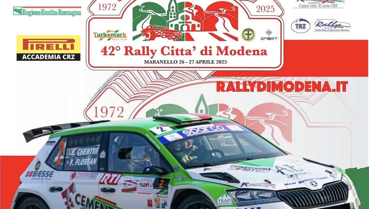 Rally Città di Modena: motori accesi nel weekend del 26-27 aprile ...