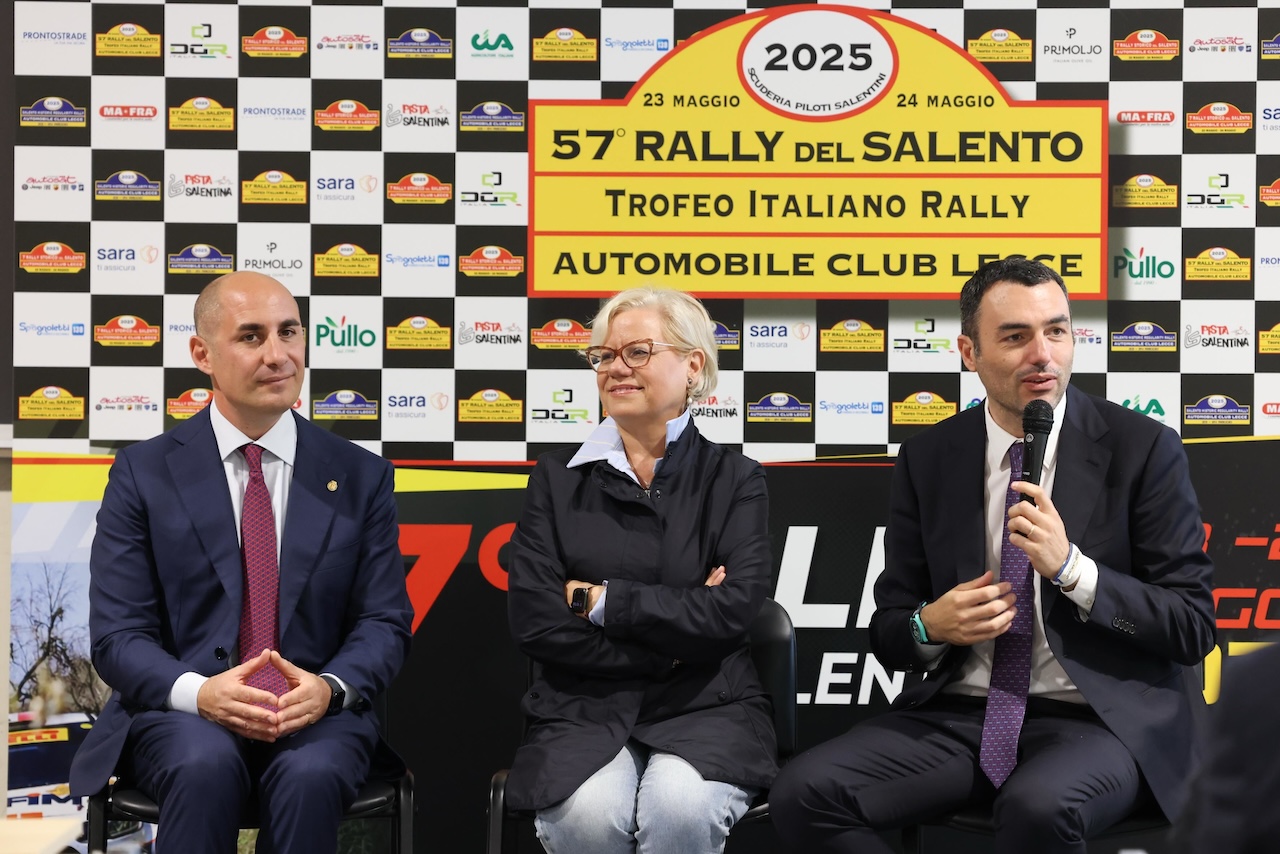 Presentato il 57° Rally del Salento organizzato dall'AC Lecce - Italia Rally